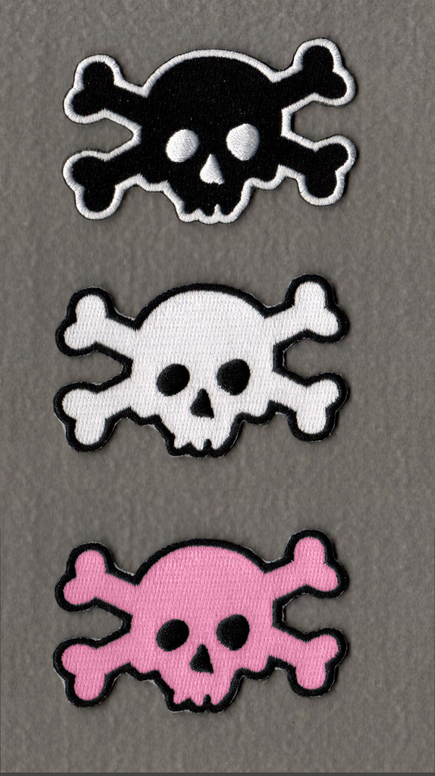 Patch: Skull Cut-Out – The Delta Bombers